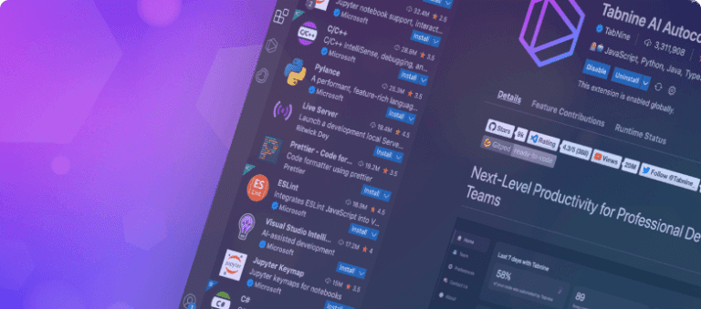 Top 10 Visual Studio extensions - Tabnine