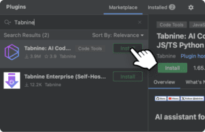 Install Tabnine for AppCode - Tabnine AI code assistant